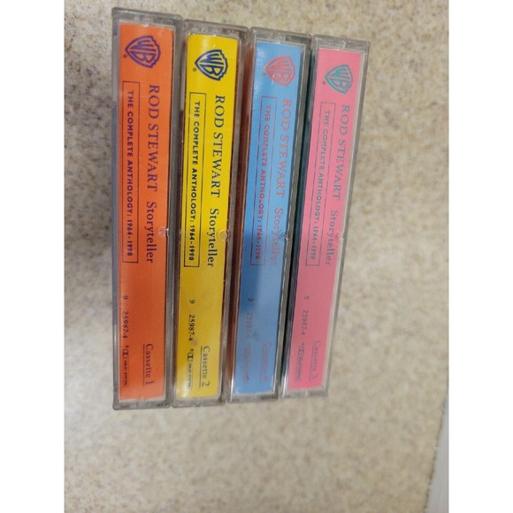 Media | Rod Stewart Cassette Tape Lot Storyteller Complete Anthology ...